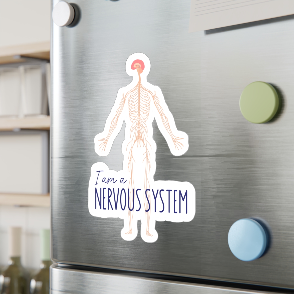 I Am a Nervous System Sticker - Dysfunctional Anatomy