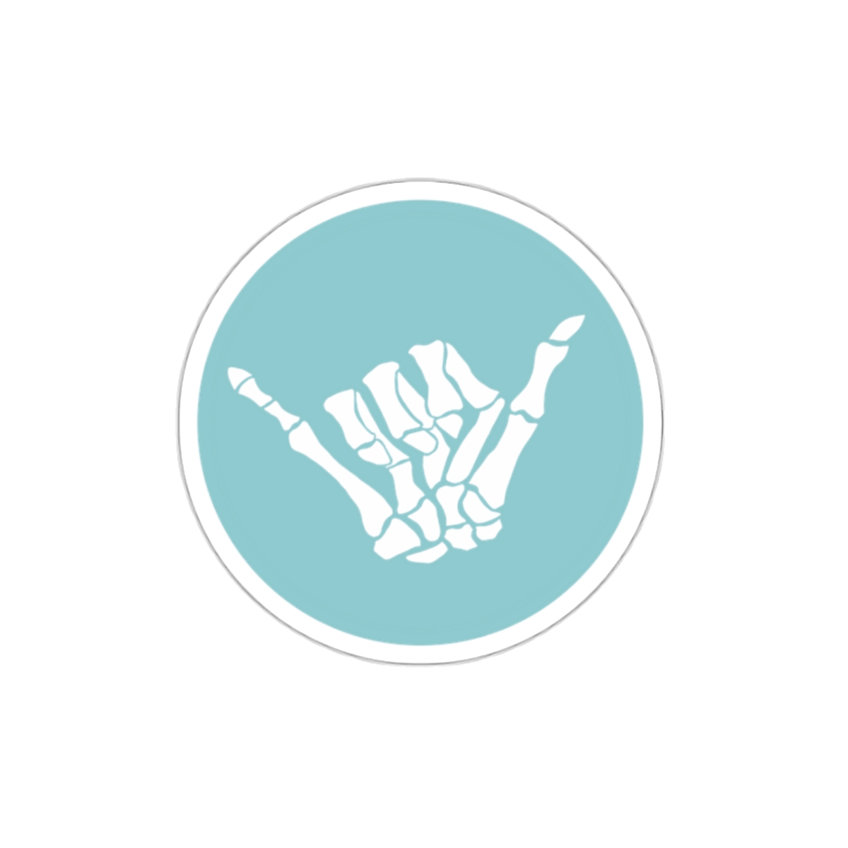 Blue Dysfunctional Anatomy Logo Sticker - Dysfunctional Anatomy